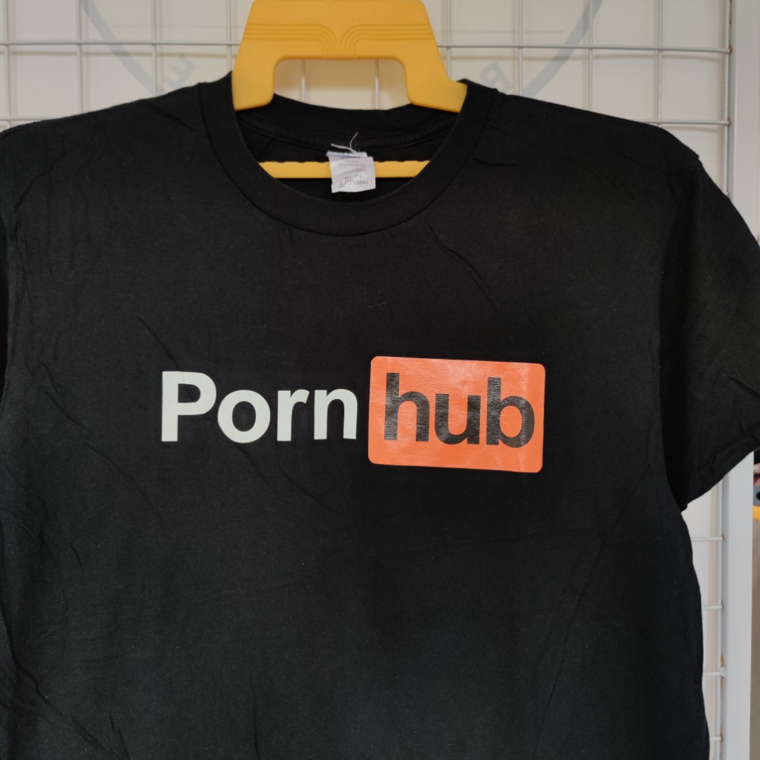 PORNHUB T SHIRT, Men's Fashion, Tops & Sets, Tshirts & Polo Shirts on Carousell