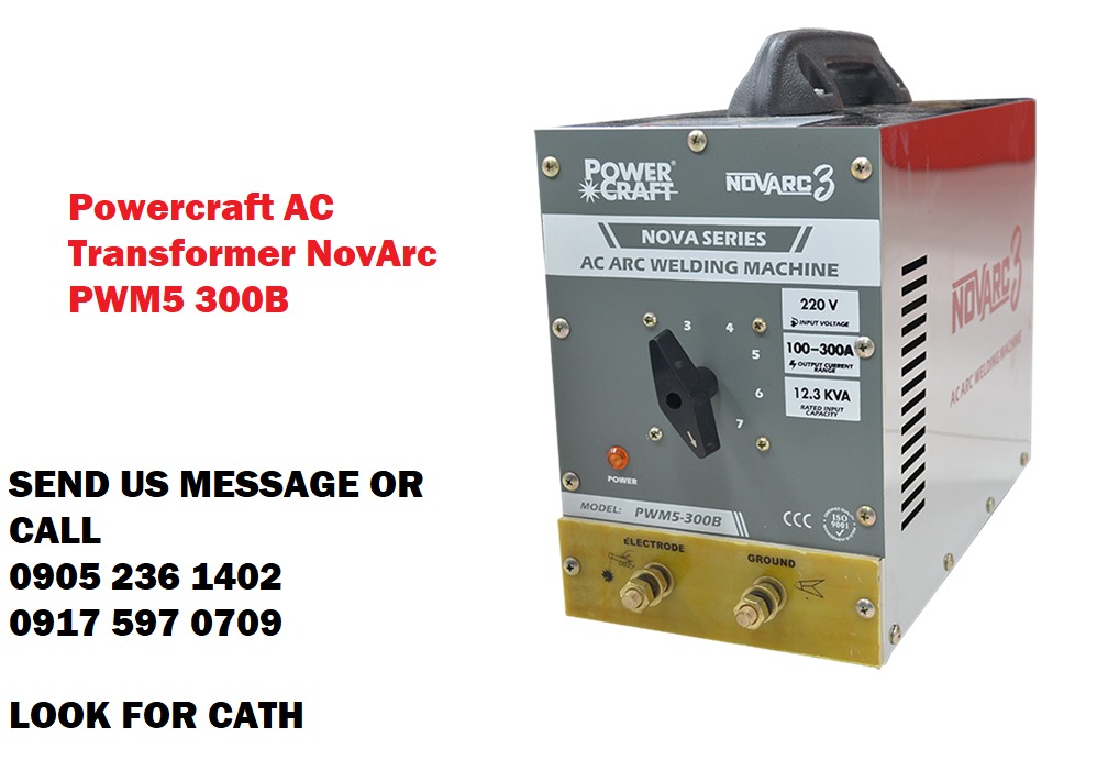 Powercraft AC Transformer NovArc PWM5 300B, Commercial & Industrial ...