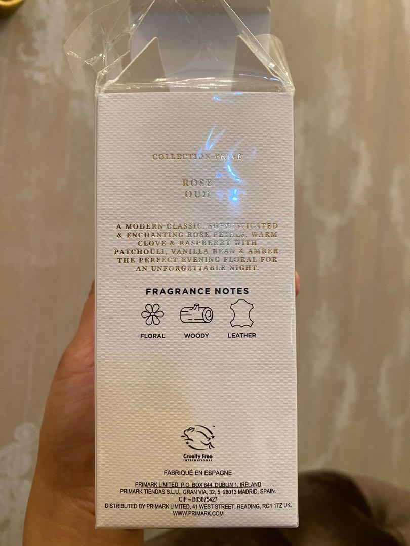 PRIMARK ROSE OUD EAU DE PARFUM, Women's Fashion, Watches & Accessories ...