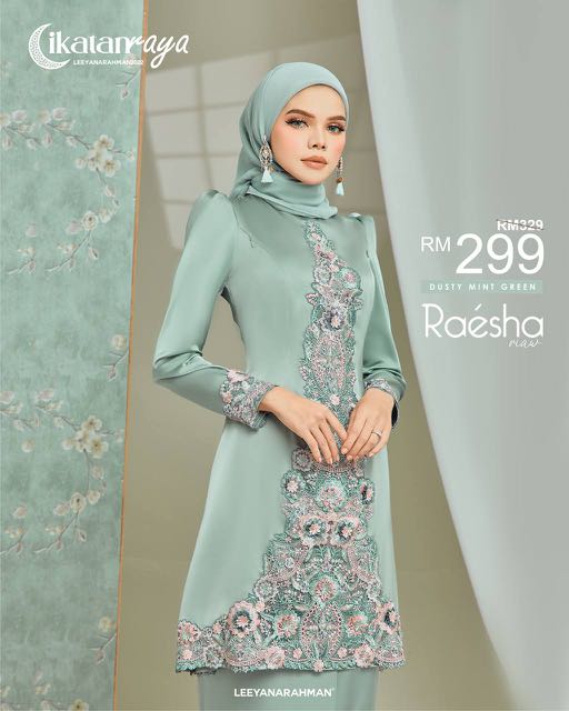 Raesha Riaw by LEEYANARAHMAN, Women's Fashion, Muslimah Fashion, Baju ...