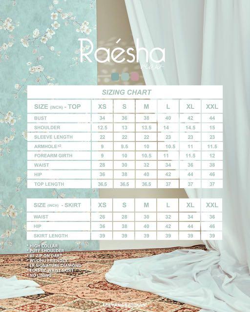 Raesha Riaw by LEEYANARAHMAN, Women's Fashion, Muslimah Fashion, Baju ...
