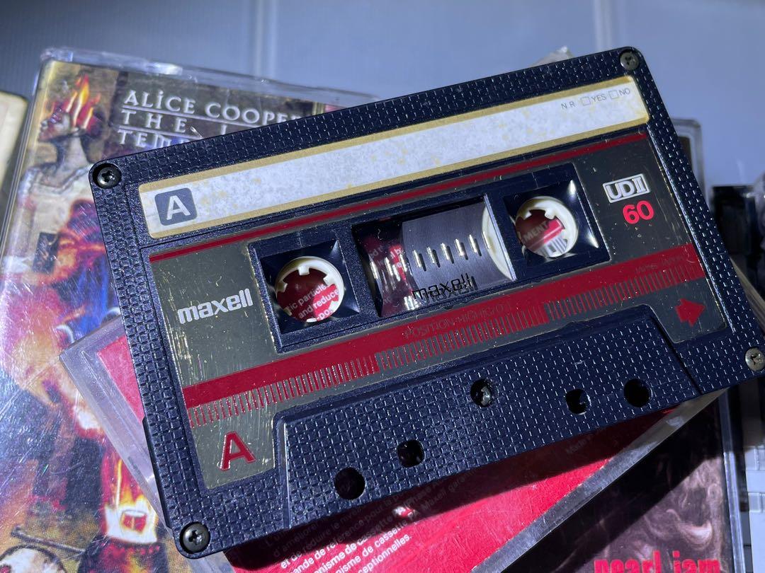 Rare 80s 1985 Maxell UD II 60 Type II CrO2 Chrome Cassette Blank Tape ...