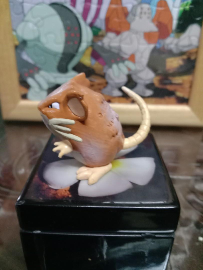 RATICATE POKEMON FIGURE, CREAM TAILED, 2 INCHES, Hobbies & Toys, Toys ...