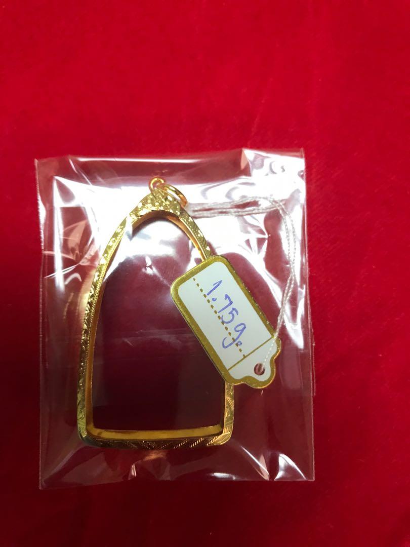 Real Thai gold 80 amulet casing, Hobbies & Toys, Memorabilia ...