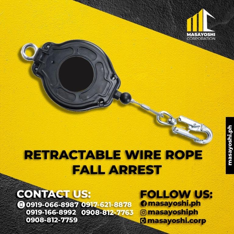 Retractable Wire Rope Fall Arrest | Fall Arrest | Retractable | Wire ...