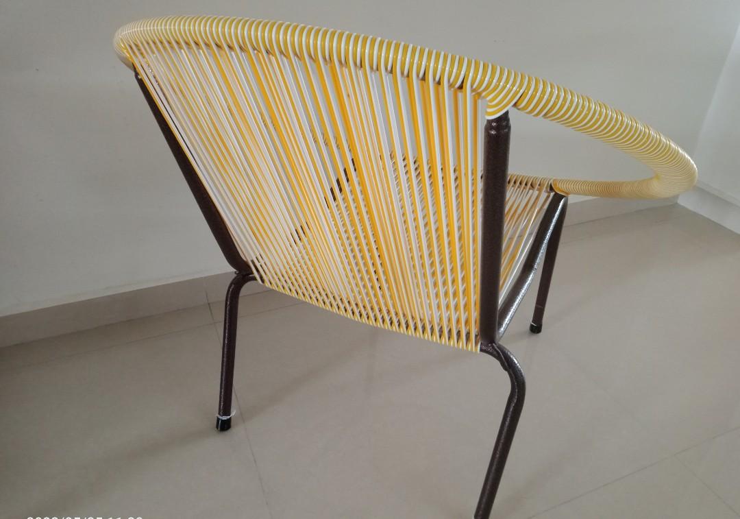 Retro Vintage String Chair, Furniture & Home Living, Furniture, Chairs ...