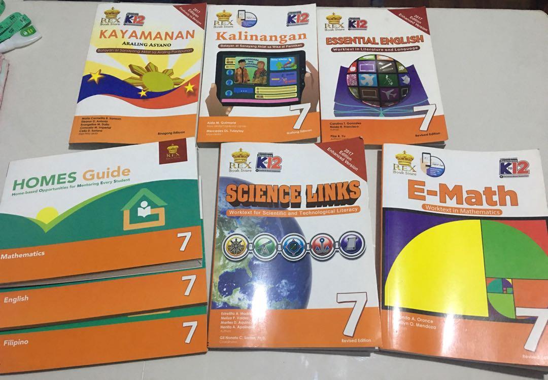 Take All REX Grade 7 TextBook (SY:2020-2021), Hobbies & Toys, Books ...