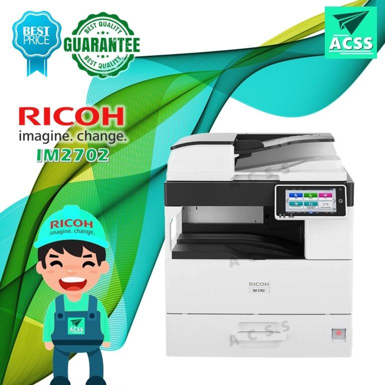RICOH IM 2702 Digital B&W Multi Function Printer Copier (BRAND NEW ...