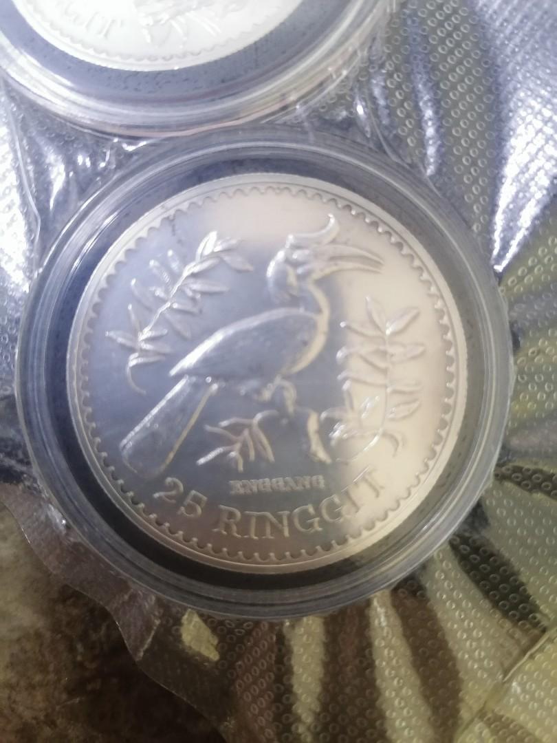 Rm25 Enggang Silver Coin (vacuum sealed), Hobbies & Toys, Collectibles ...