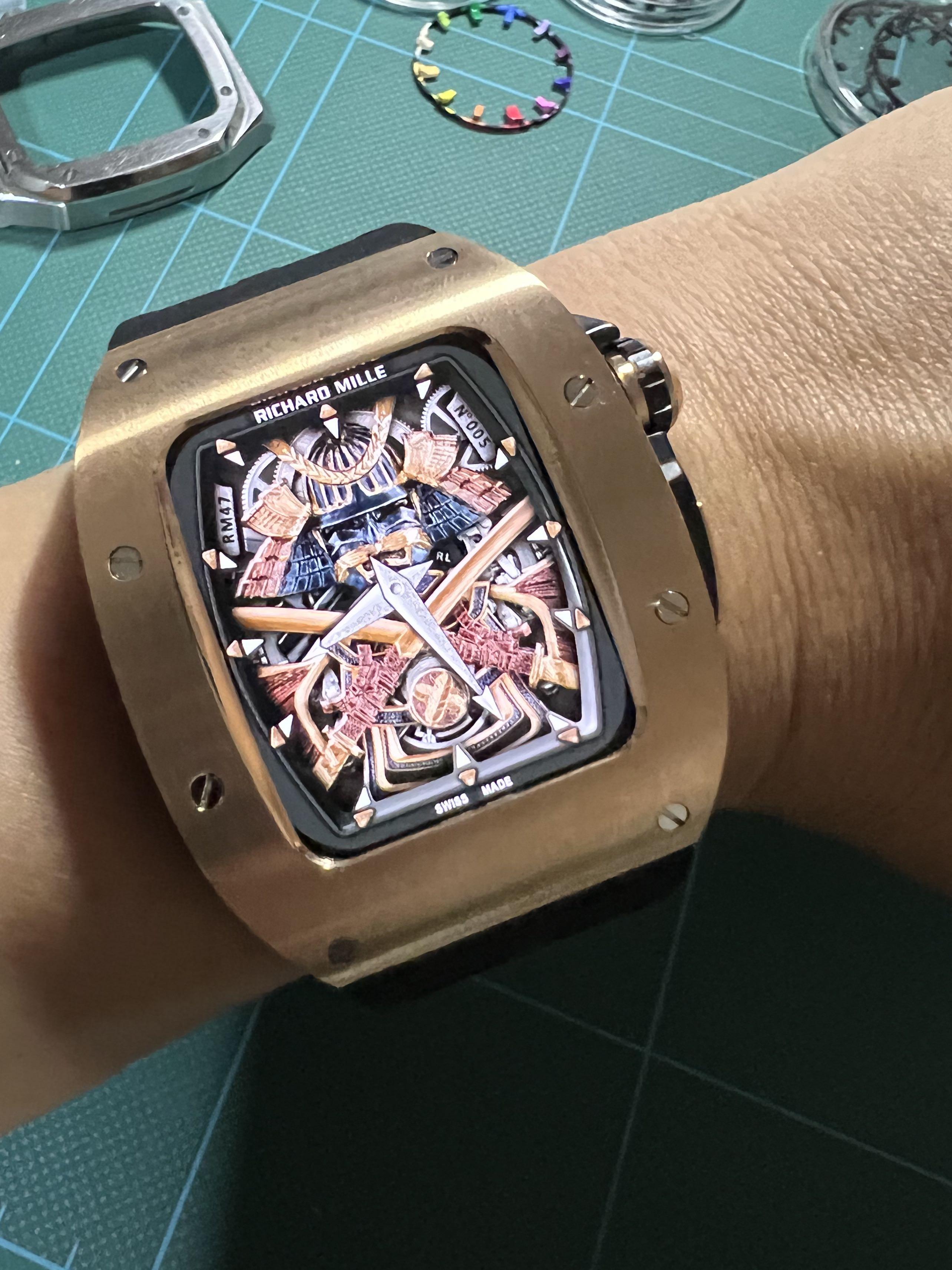 RM STYLE APPLE luxury WATCH CASE 45mm 44mm SEries 7 6 5 4, Luxury ...