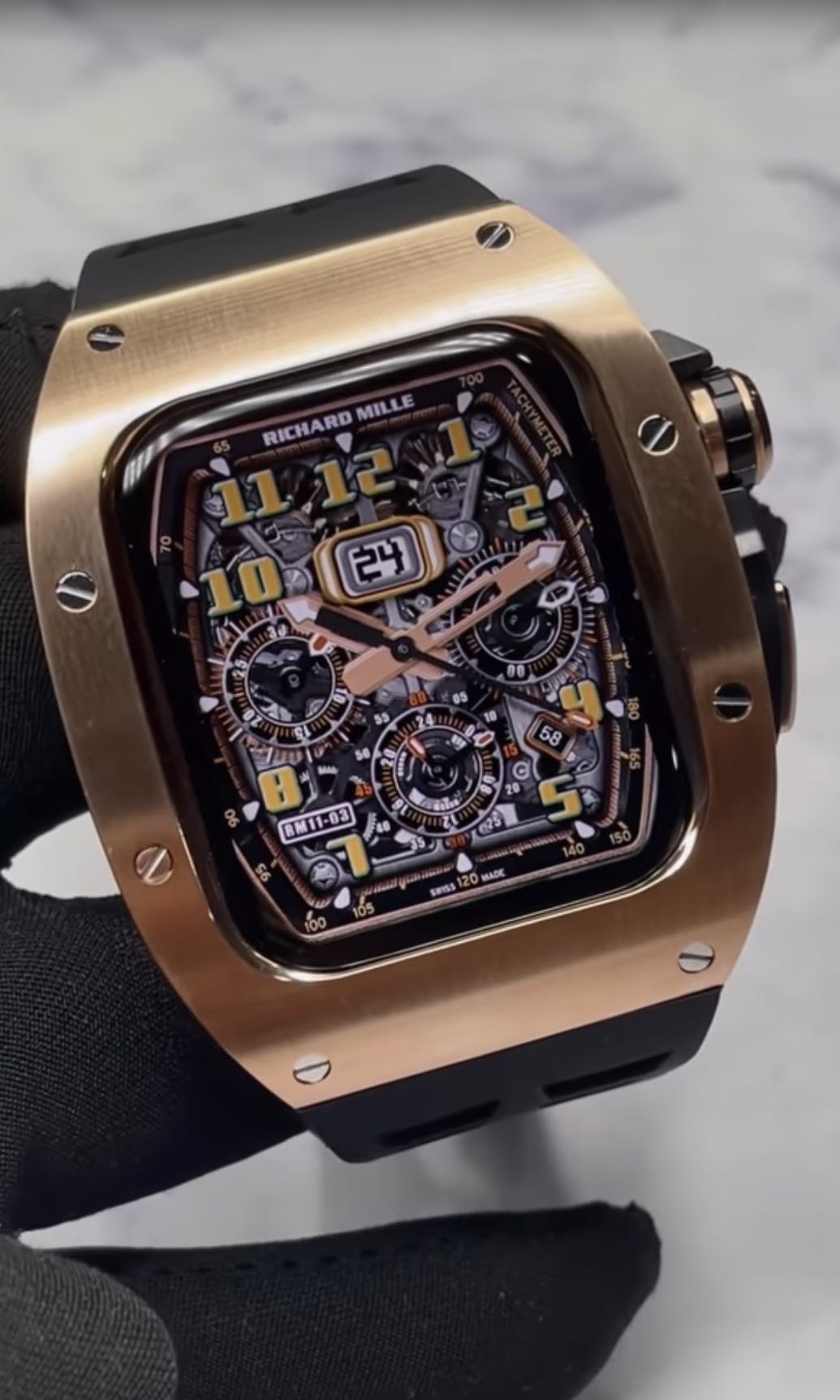 RM STYLE APPLE luxury WATCH CASE 45mm 44mm SEries 7 6 5 4, Luxury ...