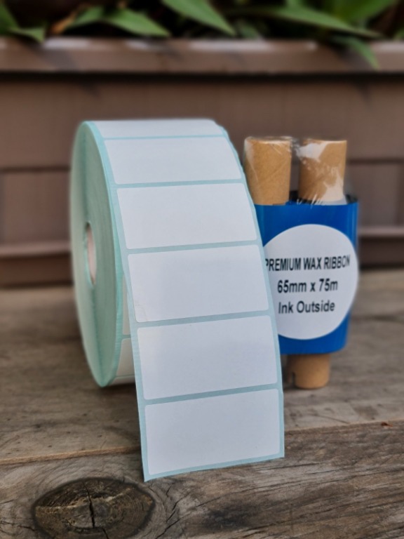 Satin Plain White Sticker Tagging Sticker, Hobbies & Toys, Stationary ...