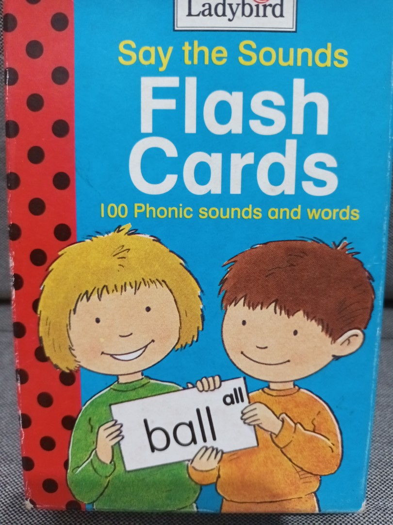 Say the Sounds FLASH CARDS (100 Phonics sounds and words), 興趣及遊戲, 玩具 ...