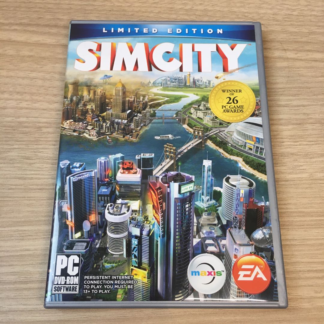 SET Sim City + The Sims 3 + Sim City 4 PC game box set, Video Gaming ...