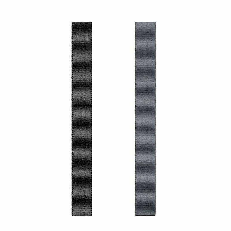 Single Pass Nylon Velcro Watch Strap (Made for Fixed Lug Bars and fits ...