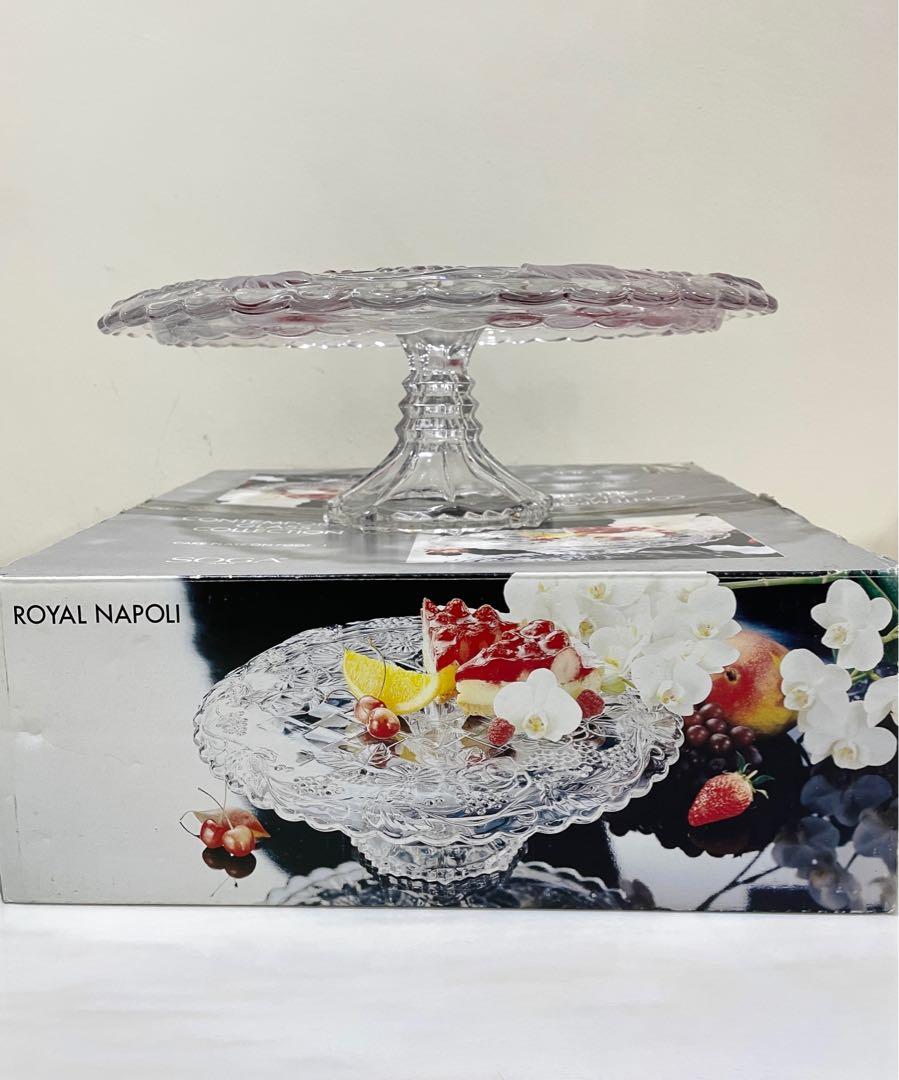 Soga Japan Crystal Ice Rose Cake Stand, Furniture & Home Living ...
