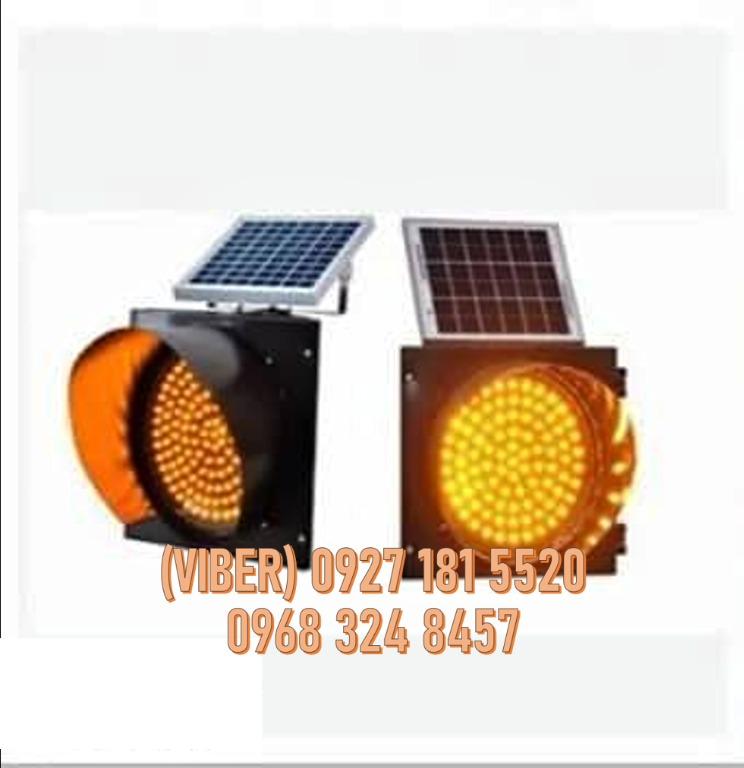 solar traffic light orange blinker, Commercial & Industrial, Industrial ...