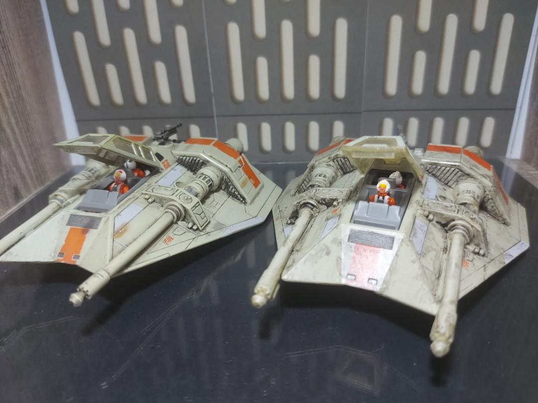Star Wars Action Fleet Galoob Vintage 1995 Rebel Hoth Snow Speeder ...