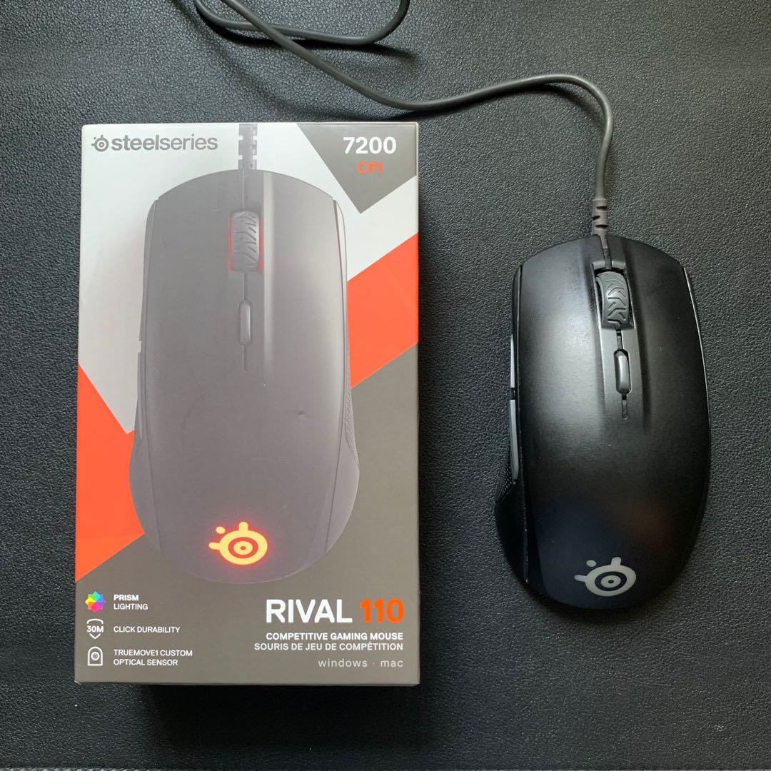Steel Series Rival 110 Gaming Mouse, Computers & Tech, Parts ...