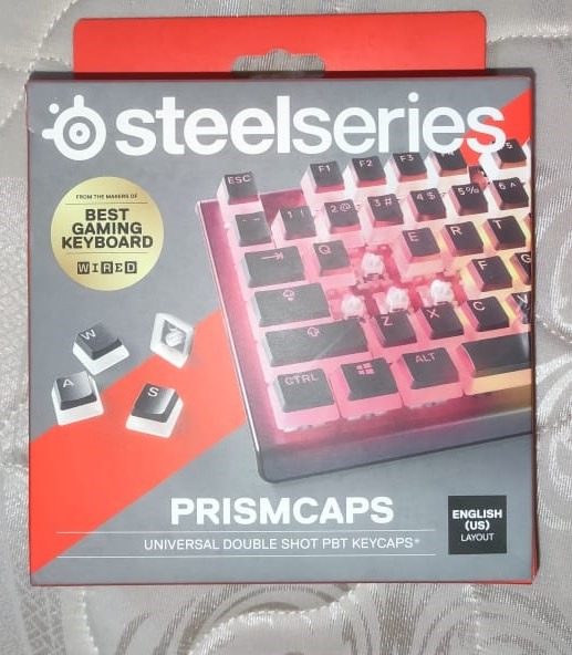 Steelseries Prism Keycaps | Pudding Keycaps | Black Version, Computers ...