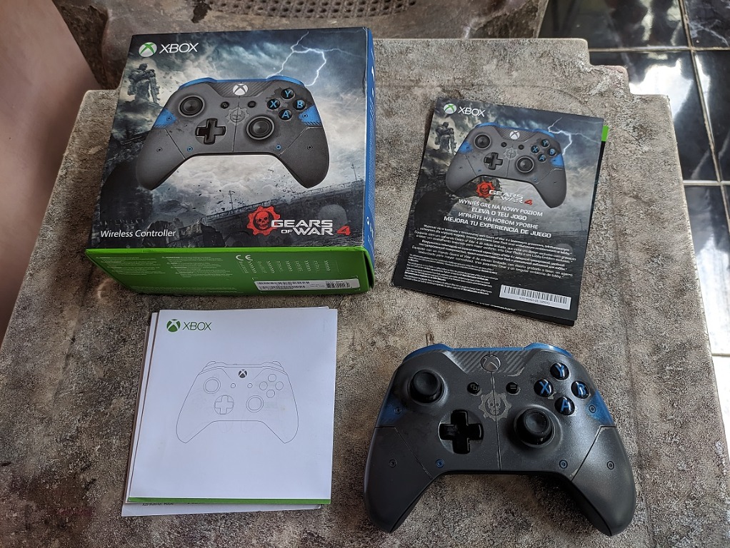 Stik Stick Xbox One Wireless Original JD Fenix Limited Edition Fullset ...