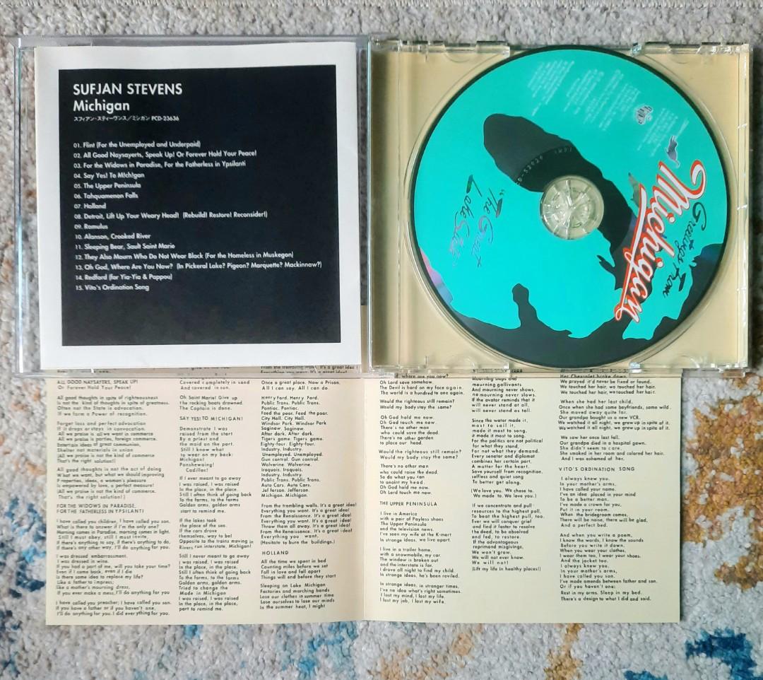Sufjan Stevens - Greetings From Michigan The Great Lake State CD ...