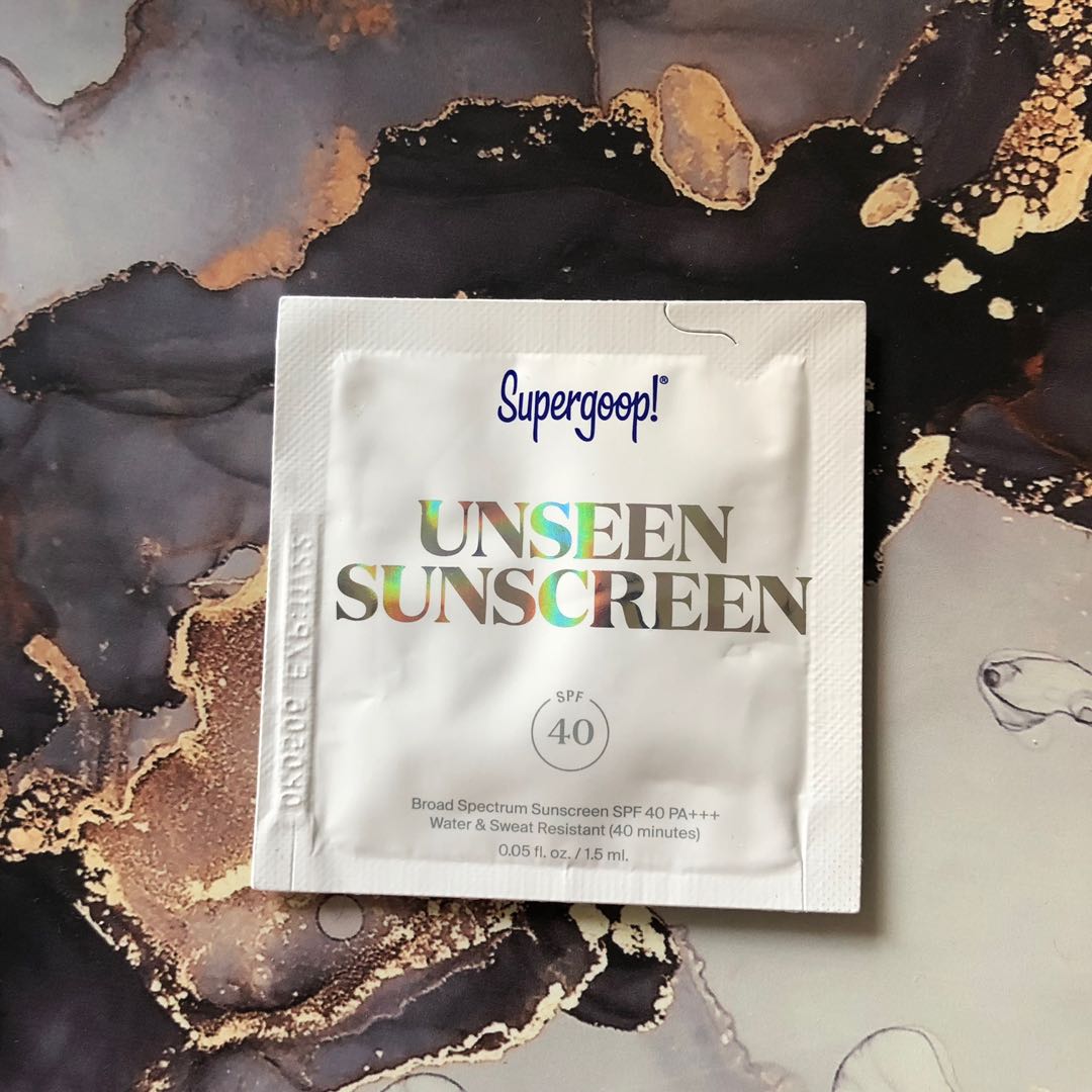 Supergoop Unseen Sunscreen SPF 40 Sample, Beauty & Personal Care, Face ...