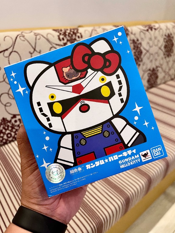 Tamashii Nations Hello Kitty Gundam by Bandai - OPENED, Hobbies & Toys ...