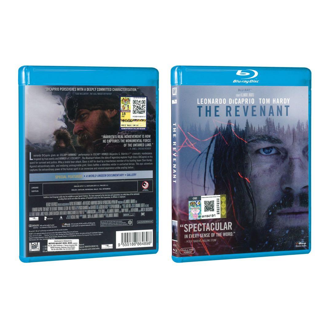 THE REVENANT BLU RAY, Hobbies & Toys, Music & Media, CDs & DVDs on ...