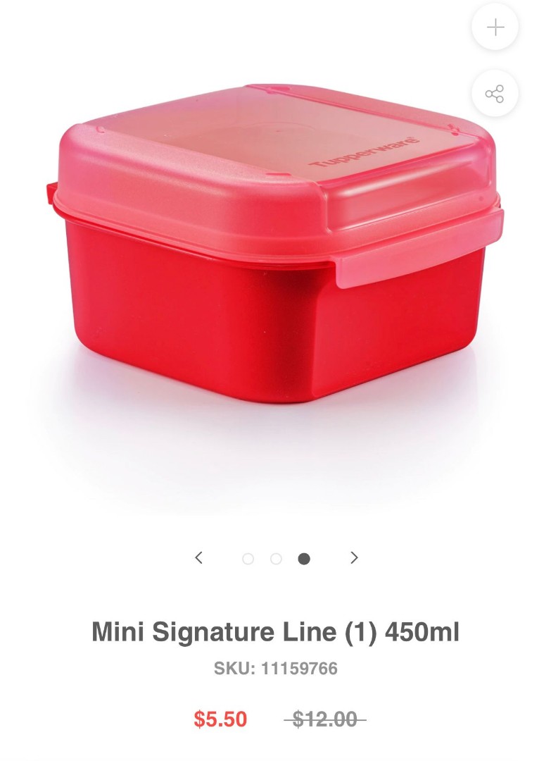 Tupperware burger keeper, TV & Home Appliances, Kitchen Appliances ...