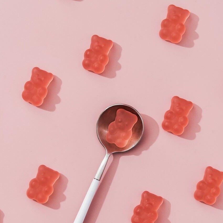 Unichi Collagen/Pre & Probiotics Gummy Bear (60 Gummy Bears), Health ...