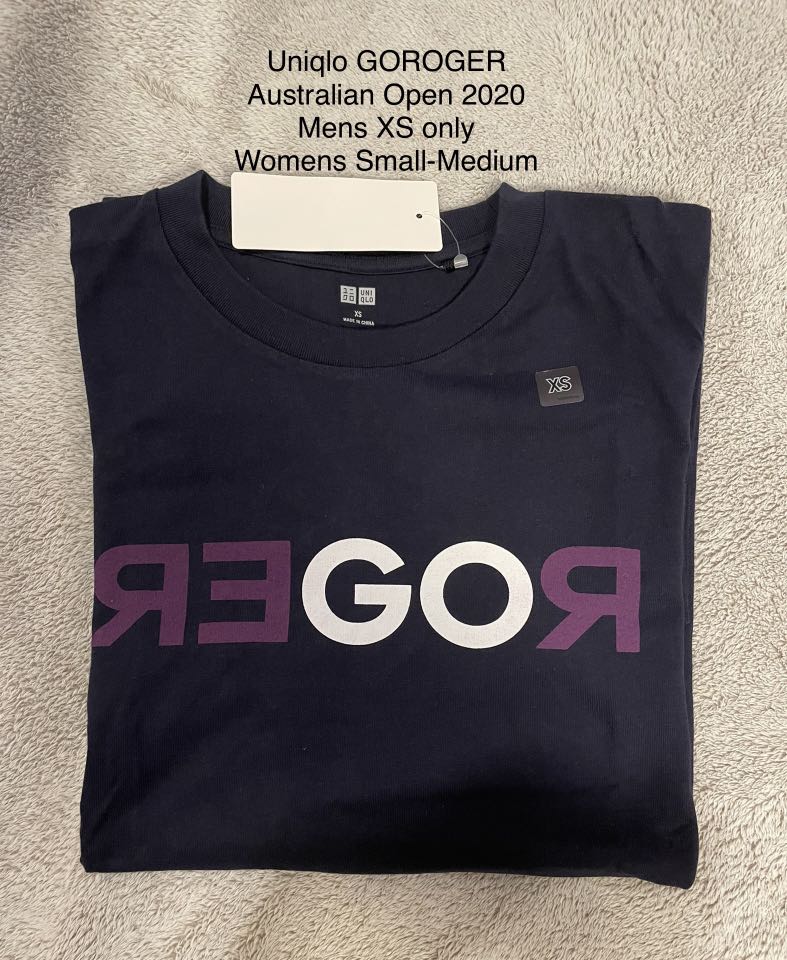 Uniqlo RF Roger Federer and Nishikori Apparels, Men's Fashion, Tops ...