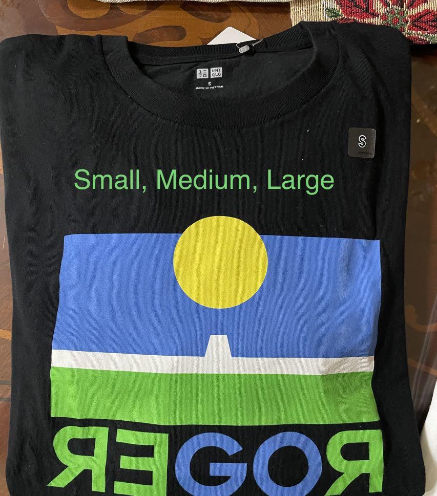 Uniqlo RF Roger Federer and Nishikori Apparels, Men's Fashion, Tops ...