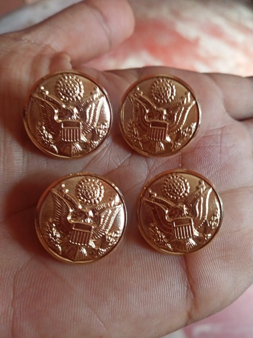 US Army Button, Luxury, Accessories on Carousell