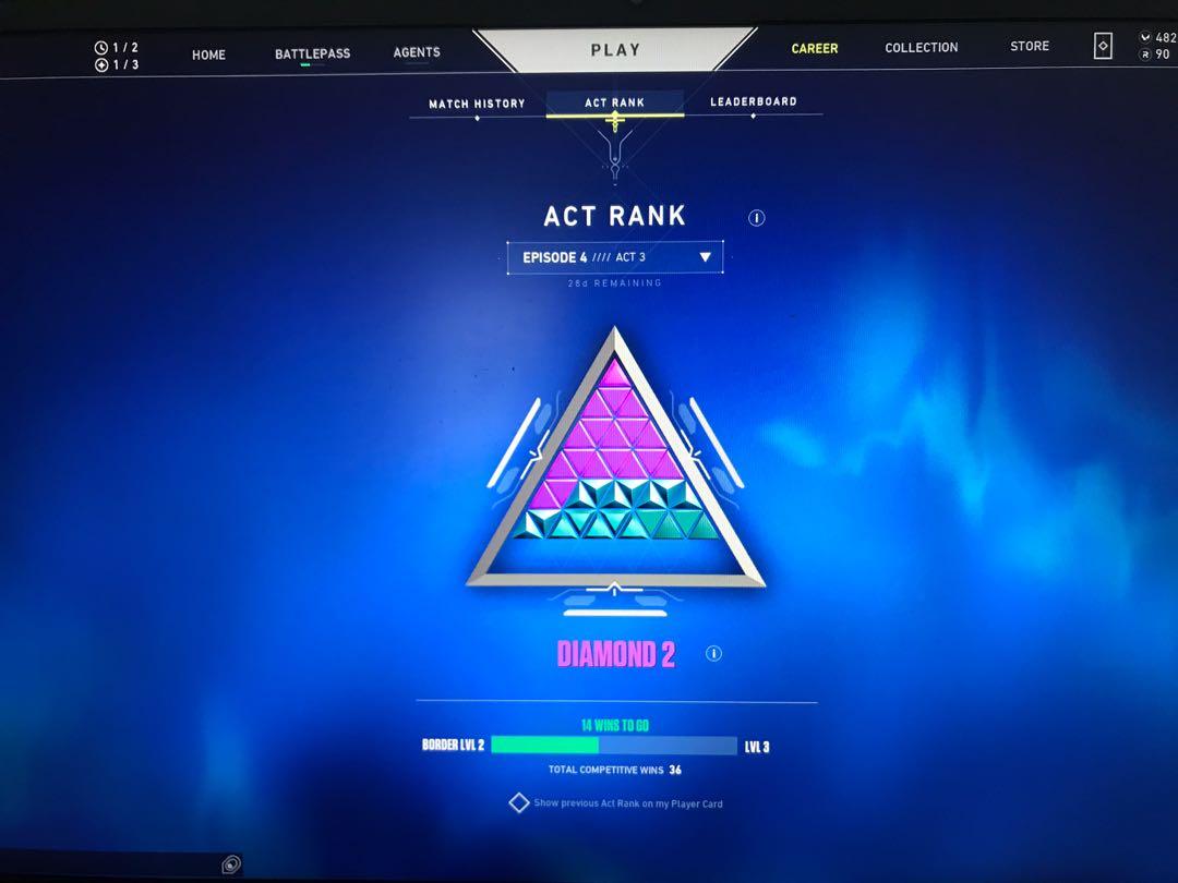 Valorant Diamond 2 Account, Video Gaming, Video Games, Others on Carousell