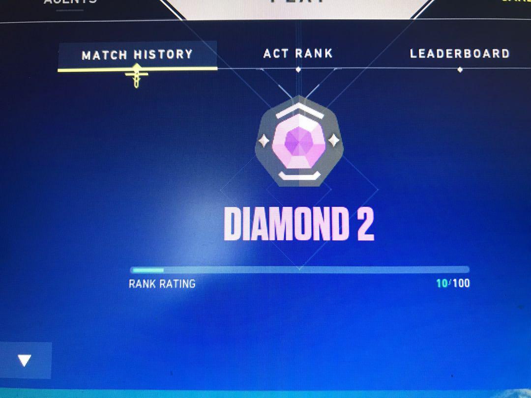 Valorant Diamond 2 Account, Video Gaming, Video Games, Others on Carousell