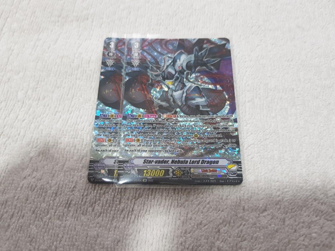 Vanguard TCG: English D-VS04 Star-Vader, Nebula Lord Dragon SP, Hobbies & Toys, Toys & Games on ...