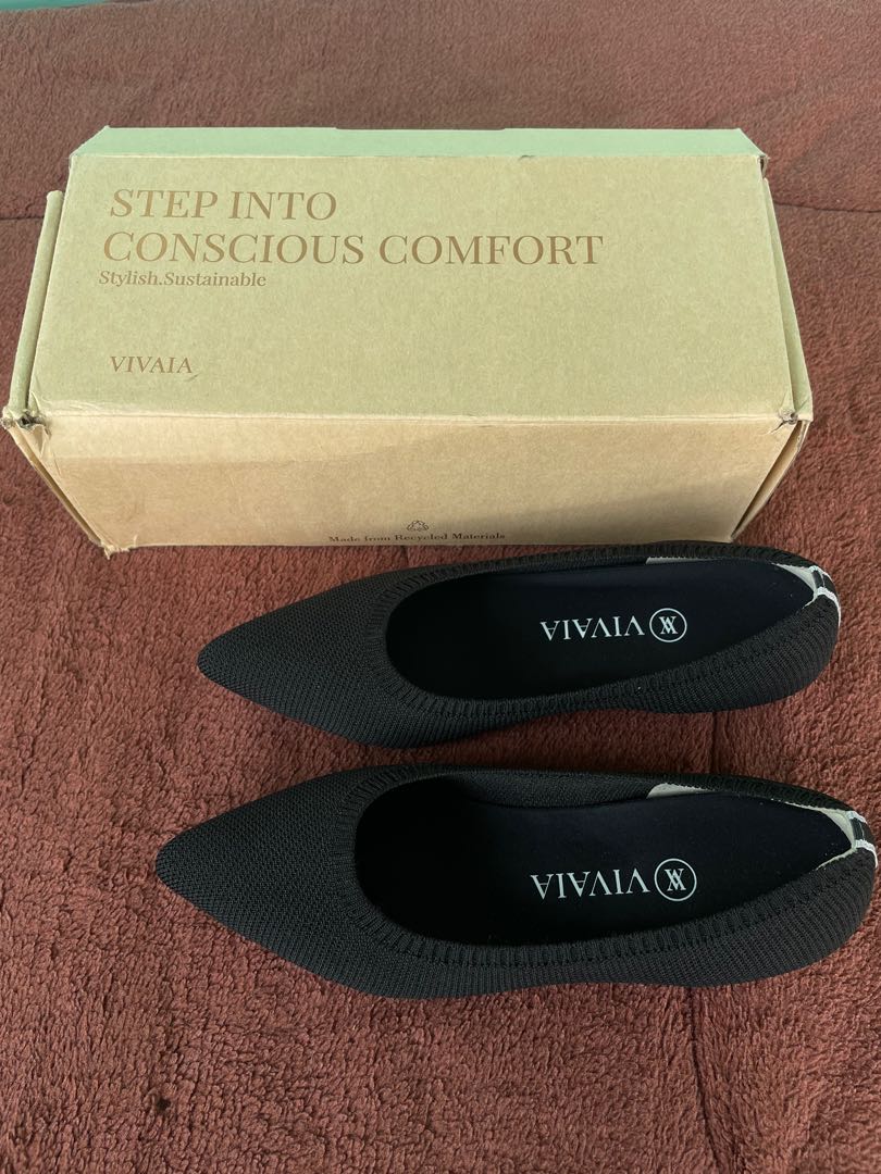 Vivaia flats, Women's Fashion, Footwear, Flats & Sandals on Carousell