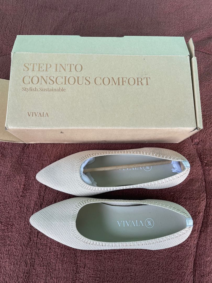 Vivaia flats, Women's Fashion, Footwear, Flats & Sandals on Carousell