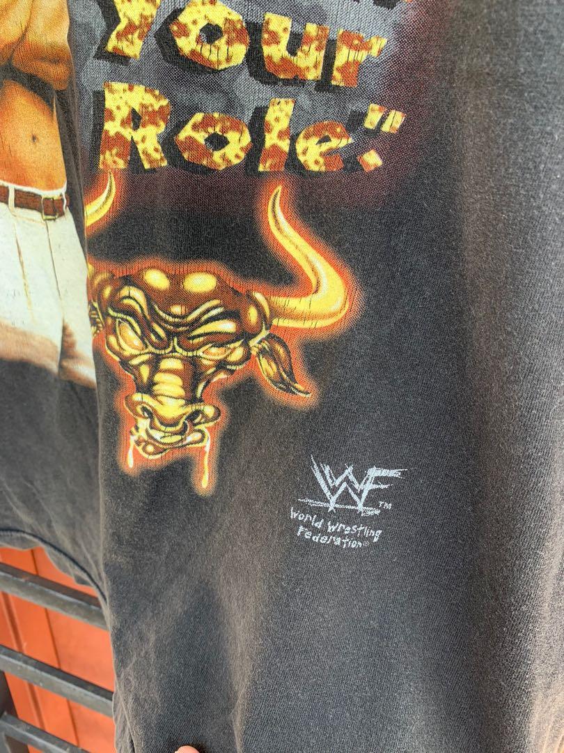 Vintage Bootleg WWE The Rock Tshirt, Men's Fashion, Tops & Sets ...