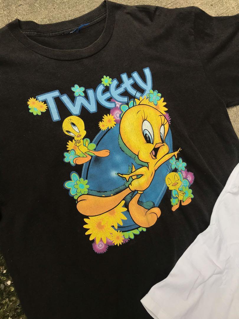 Vintage Tweety Bird shirts, Men's Fashion, Tops & Sets, Tshirts & Polo ...