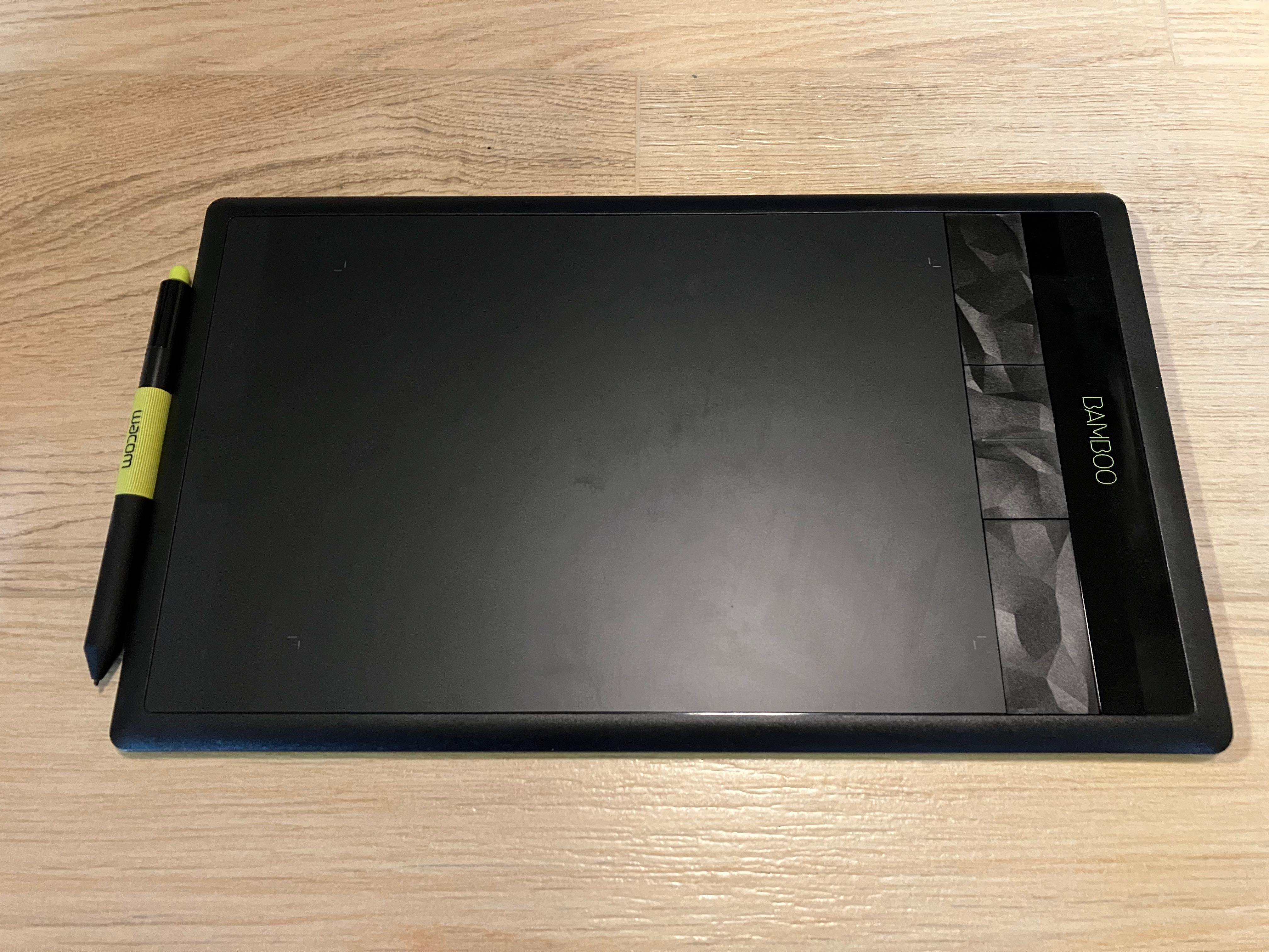 Wacom bamboo 繪圖板 CTH-670, 電腦＆科技, 電腦周邊及配件, 其他 - Carousell