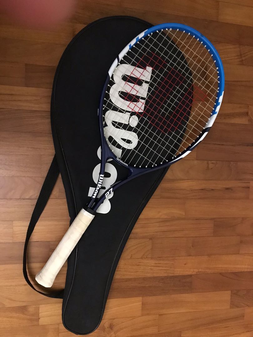 Wilson racket, Sports Equipment, Sports & Games, Racket & Ball Sports ...