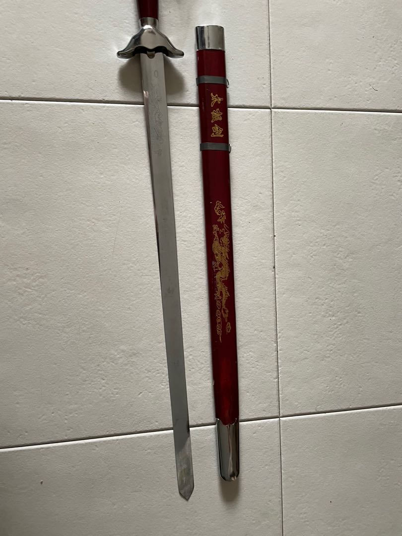 Wushu Sword, Hobbies & Toys, Toys & Games on Carousell