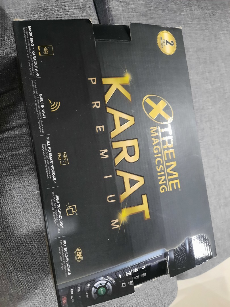 Xtreme Magic Sing Karat Premium, Audio, Microphones on Carousell