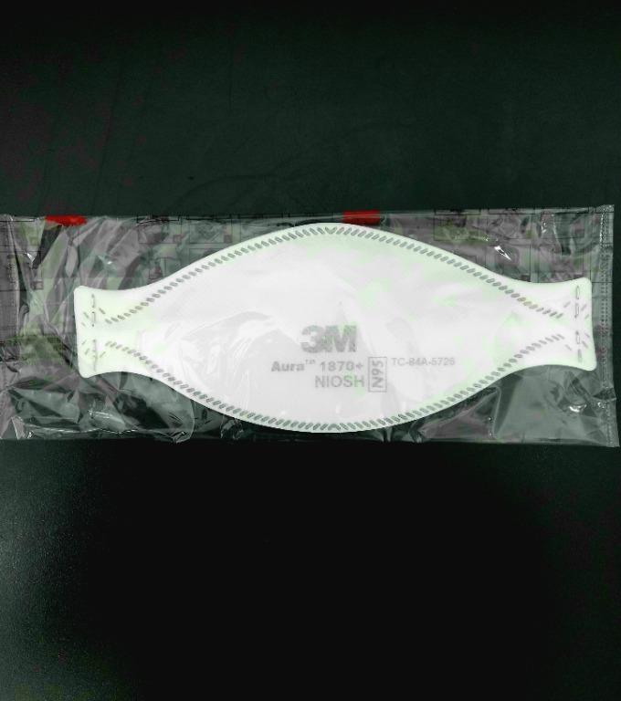 3M 1870+ N95 Respirator Mask (Individually wrapped), Health & Nutrition ...