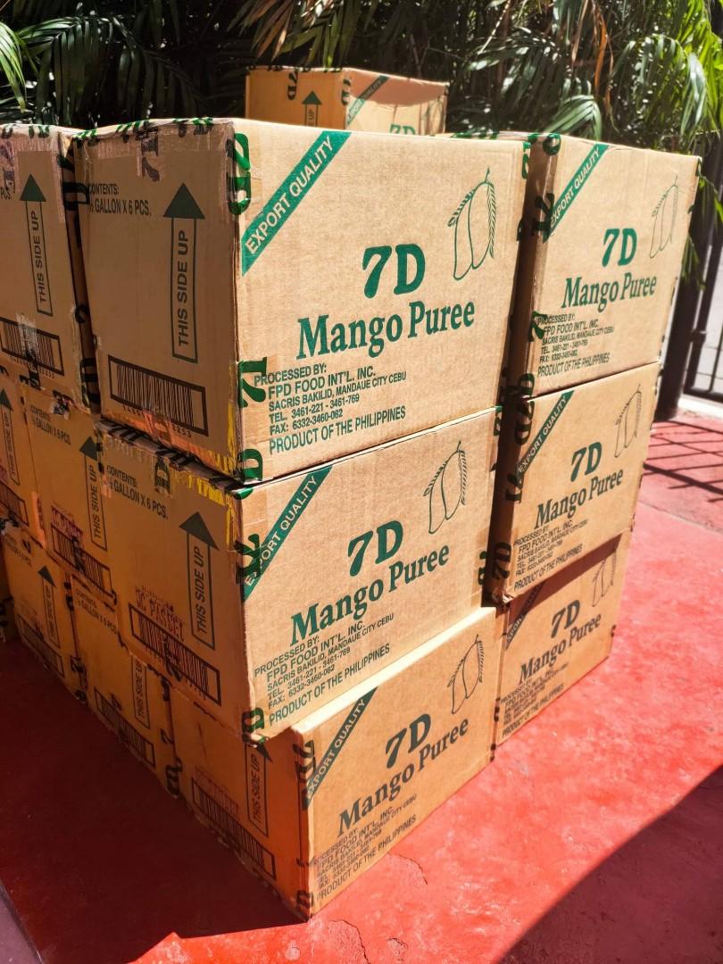 7D Mango Puree, Food & Drinks, Beverages on Carousell