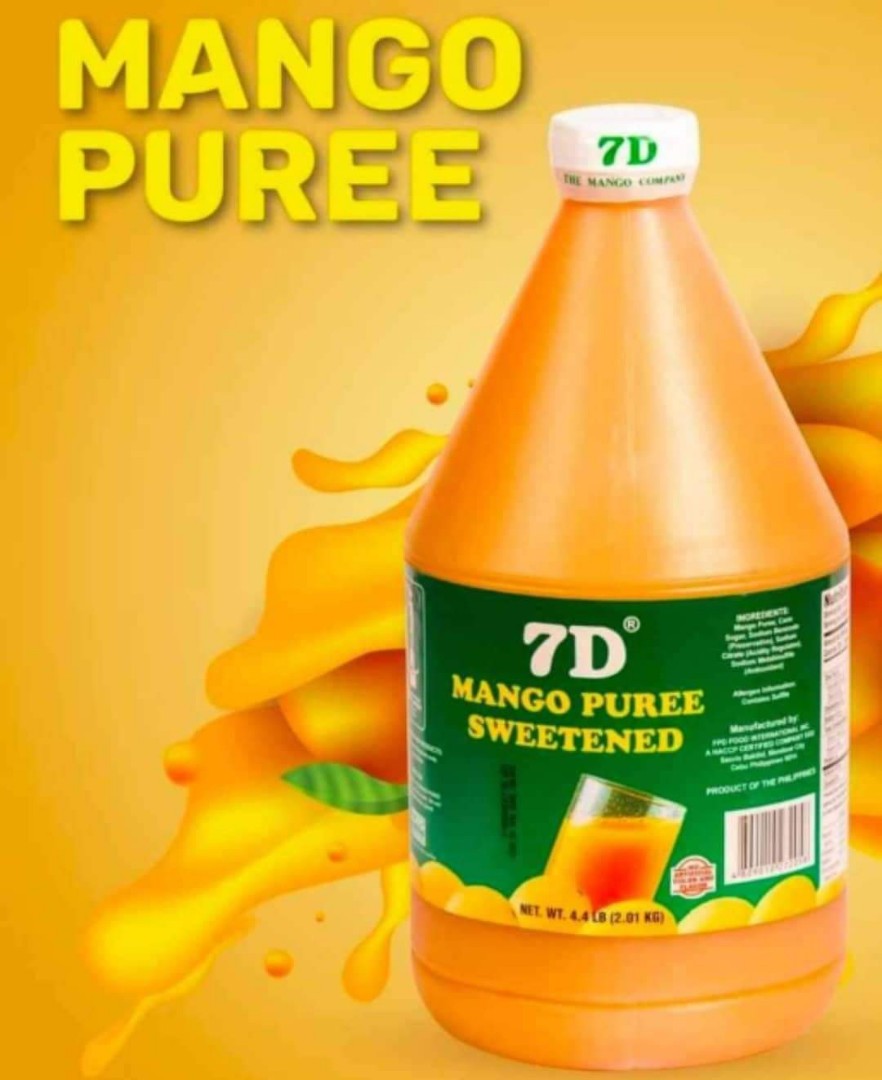 7D Mango Puree, Food & Drinks, Beverages on Carousell