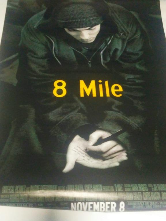 8 Mile Movie Poster, Hobbies & Toys, Memorabilia & Collectibles ...