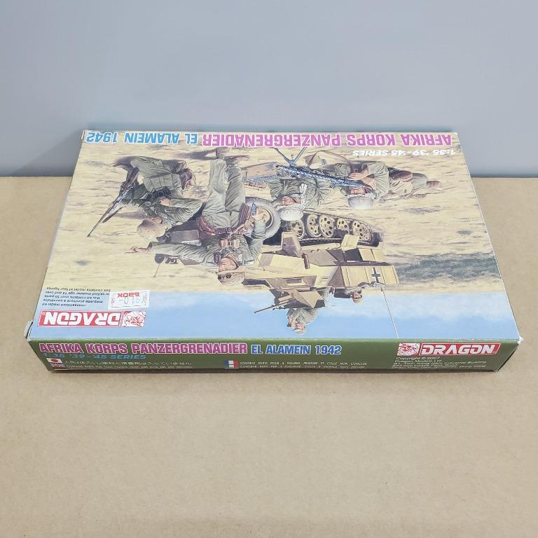 全新絕版 Dragon 威龍 6389 (2007年)-1/35-德國非洲軍團裝甲擲彈兵 / Afrika Korps ...